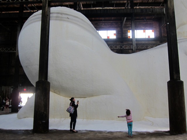 Kara Walker's Magnificent Sugar Sphinx at the Domino Sugar Factory
