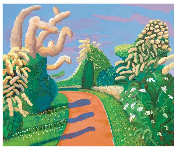 David Hockney Pop Art Paintings at Pace Wildenstein - Luxury Manhattan ...